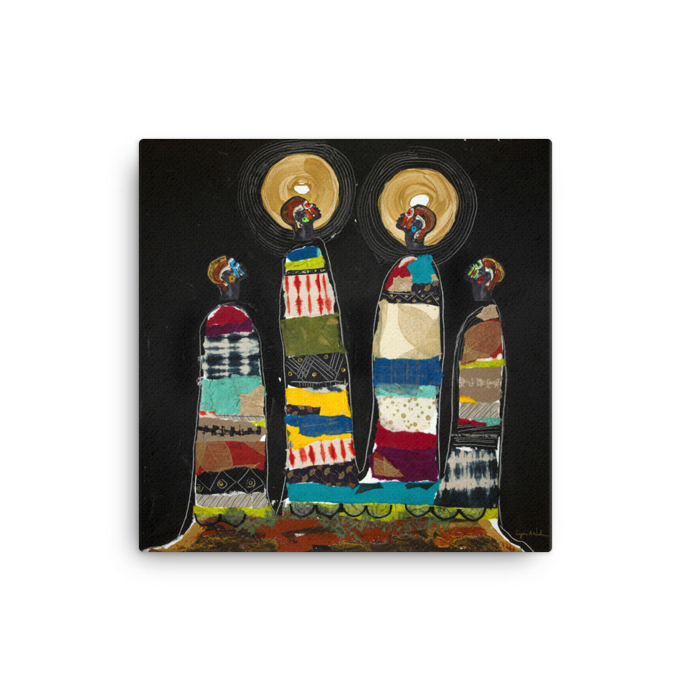 UNITED (CANVAS) 16" X 16" – CyrusNelsonArt